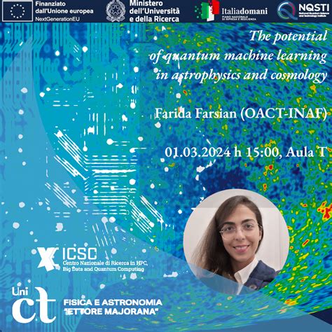 The Potential Of Quantum Machine Learning In Astrophysics And Cosmology Dipartimento Di Fisica