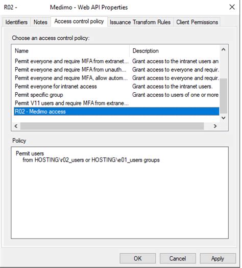 inrichten adfs openid connect koppeling in adfs