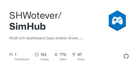 Arduino Shake It · Shwotever Simhub Wiki · Github