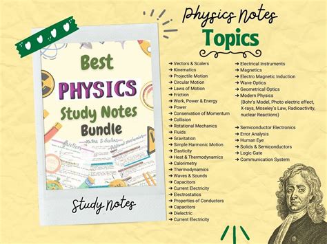 Best Complete Physics Aesthetic Notes Bundle PDF NewtonDesk