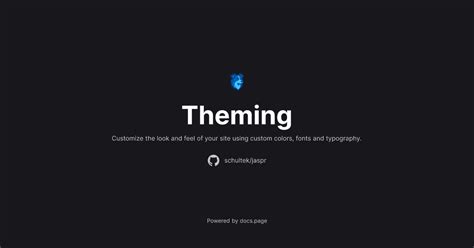 Theming