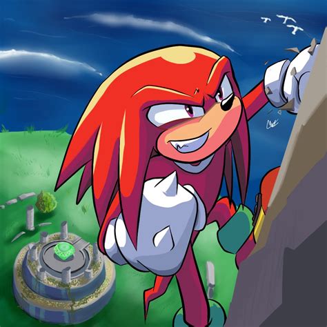 Knuckles The Echidna Drawings