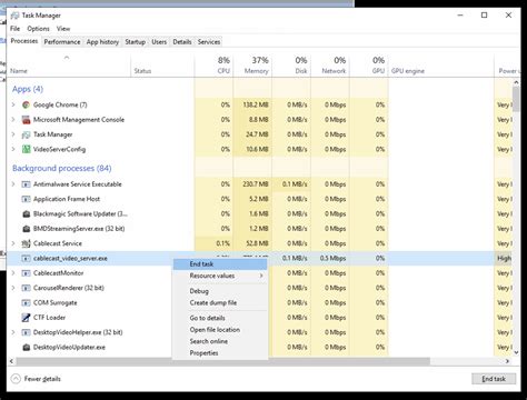 Restarting Cablecast Video Server Engine