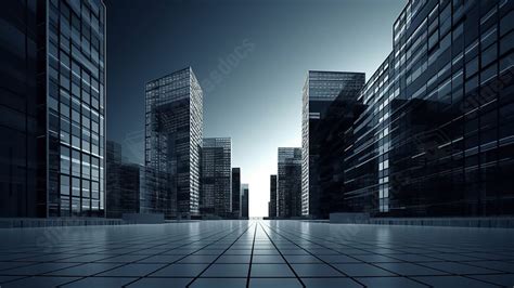 Blue Building Outdoor Sunny Day City Modern Powerpoint Background For Free Download Slidesdocs