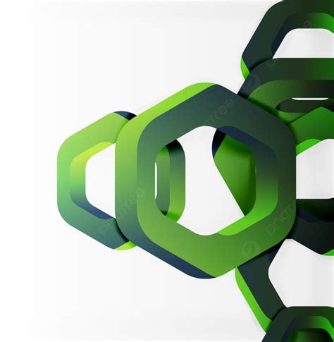 Overlapping Hexagons Design Background Web Modern Hexagons