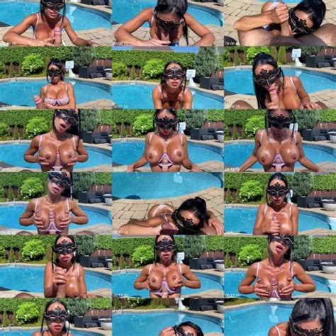 Miss Lexa Bj Titty Fuck Outdoor