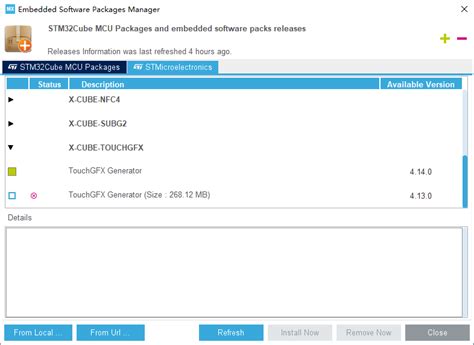 Stm32cubemx 软件包和扩展包下载教程stm32 Cubemxf1 包下载 Csdn博客