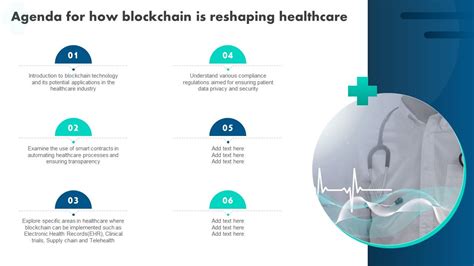 Agenda For How Blockchain Is Reshaping Healthcare Bct Ss V
