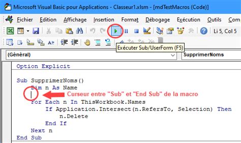 Modifier Les Macros Excel VBA Automate Excel