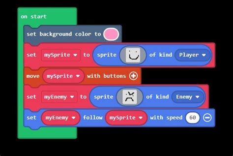 How Do I Make An Enemy That Follows You And Shoots At You Help Microsoft Makecode