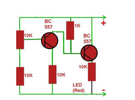 Battery Full Charge Indicator Circuit Circuit Diagram