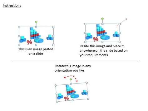 0514 Pie And Bar Graph Of Business Results Image Graphics For Powerpoint PowerPoint Slide