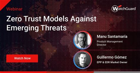 Webinar Zero Trust Models Against Emerging Threats