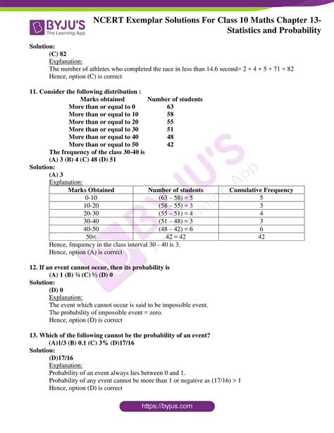 Ncert Exemplar Class 10 Maths Solutions Chapter 13