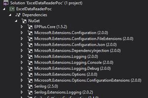 Console Logging And Reading Excel Files With Net Core Codeproject