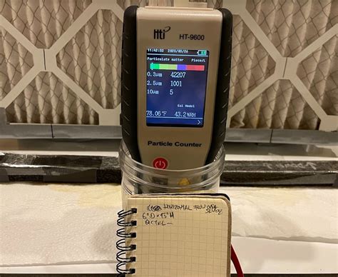 [general]validating Flow Hood With Known Particulate Count To Calibrate Test Particle Counter