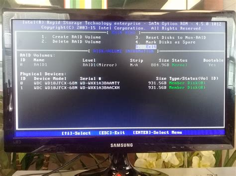 supermicro настройка bios raid
