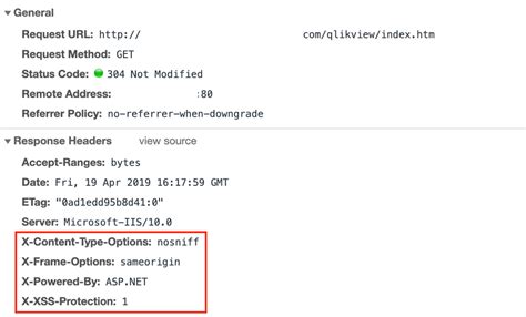 Setting Custom Headers In Iis For Qlikview Qlik Community 1717639