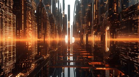 미래 대도시의 3d 일러스트 스마트 시티 기술 도시 디지털 시티 배경 일러스트 및 사진 무료 다운로드 Pngtree