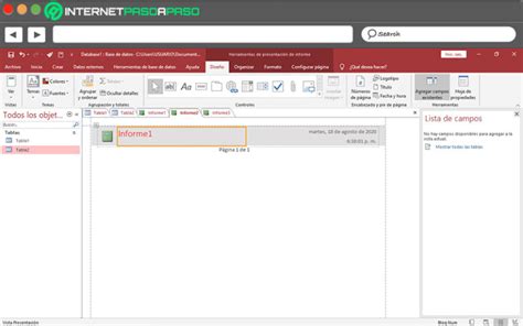 Crear Informe Básico En Access 】guía Paso A Paso 2025