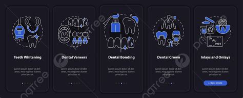 Mobile App Onboarding Screen For Night Mode Cosmetic Enhancements