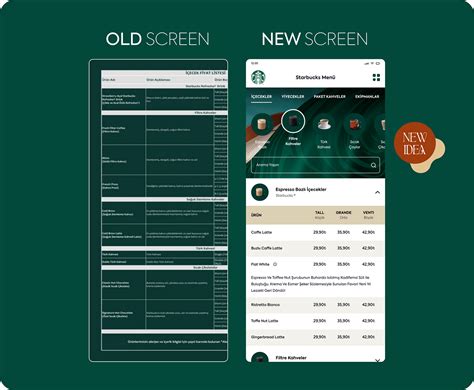 starbucks app ui ux re design on behance