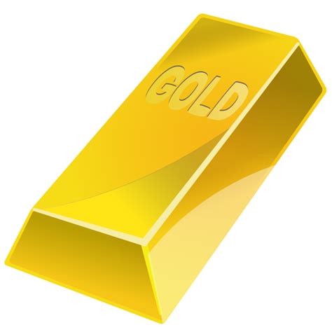 商用フリー・無料イラスト金の延べ棒・金塊gold02 商用okフリー素材集「ナイスなイラスト」