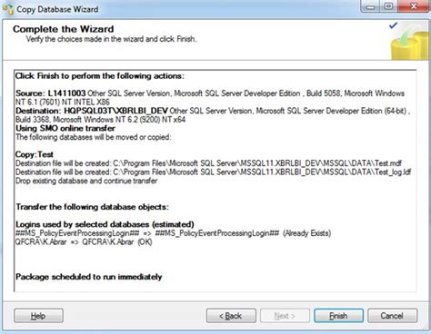 How To Copy Database From One Server To Another Server In Sql