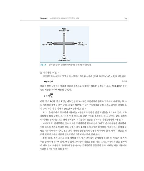 알라딘 미리보기 Chapra의 파이썬 수치해석