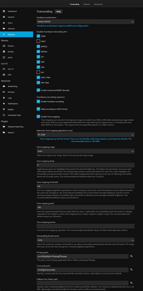 Issue Transcode Not Working With Nvidia Gpu On Jellyfin Running On