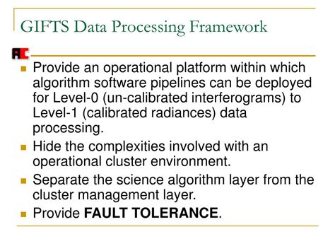 Ppt A Robust Framework For Real Time Distributed Processing Of Satellite Data Powerpoint