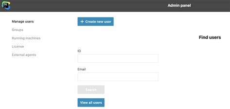 Manage Users Datalore Documentation
