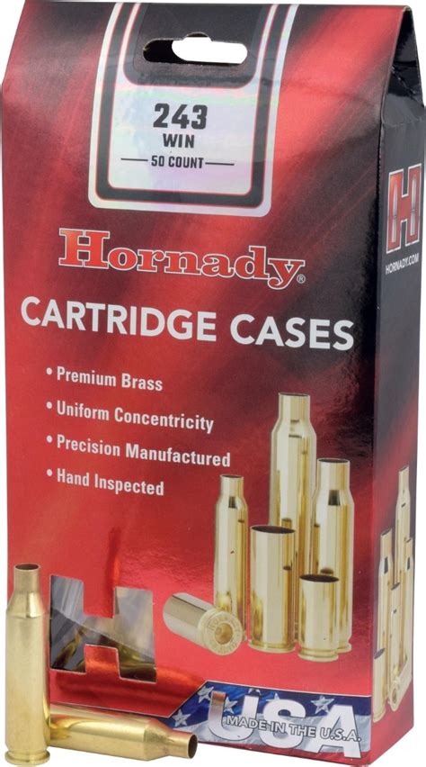 Shiptons Big R Hornaday Ammo 243 Winchester Unprimed Brass