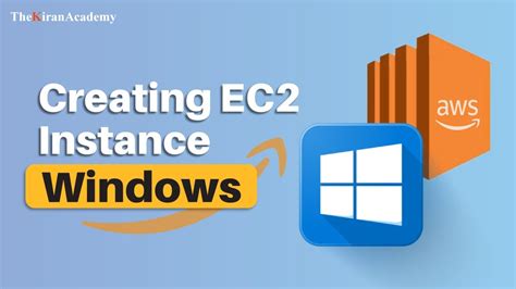 Creating Ec2 Instance Windows Aws Tutorial Youtube