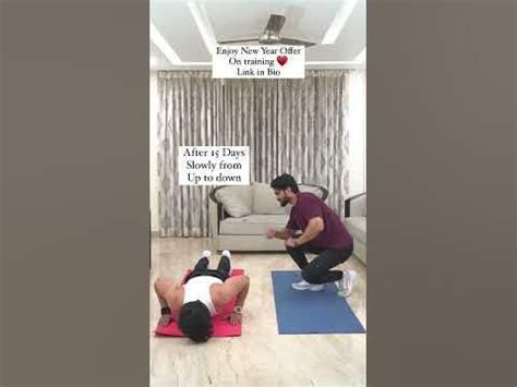 Perfect Your Push Ups Shurufit India Shorts Youtubeshorts New Year Offers Push Up Ups