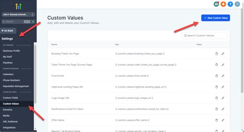 How Create And Use Gohighlevel Custom Values In 2024