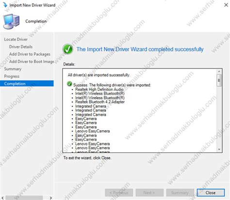 Import Drivers And Create Driver Package In SCCM Serhad Makbuloglu
