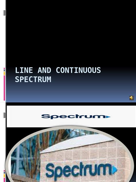 Line And Continuous Spectrum Pdf Science And Mathematics History Line And Continuous Spectrum Pdf Science And Mathematics History