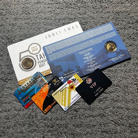 Coin Card Th Anniversary Of Kilang Wang Bank Negara Malaysia Hobbies