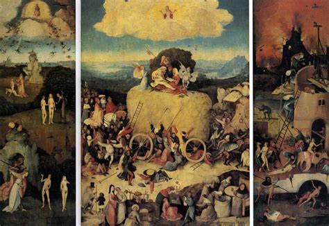 Triptych The Temptation Of St Anthony 1470 1516 By Hieronymus