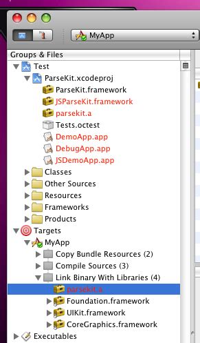 Iphone Ios Parsekit Applications And Coding Information