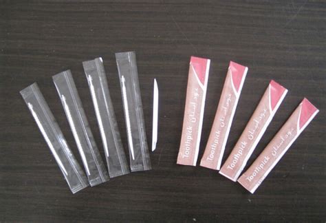 Paper Wrapped Toothpick Packing Machine Automatic Single Or Double