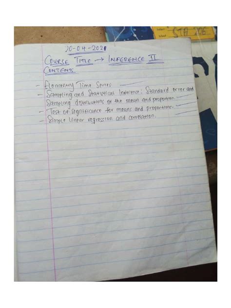 Inference Ii Sta 132 Pdf