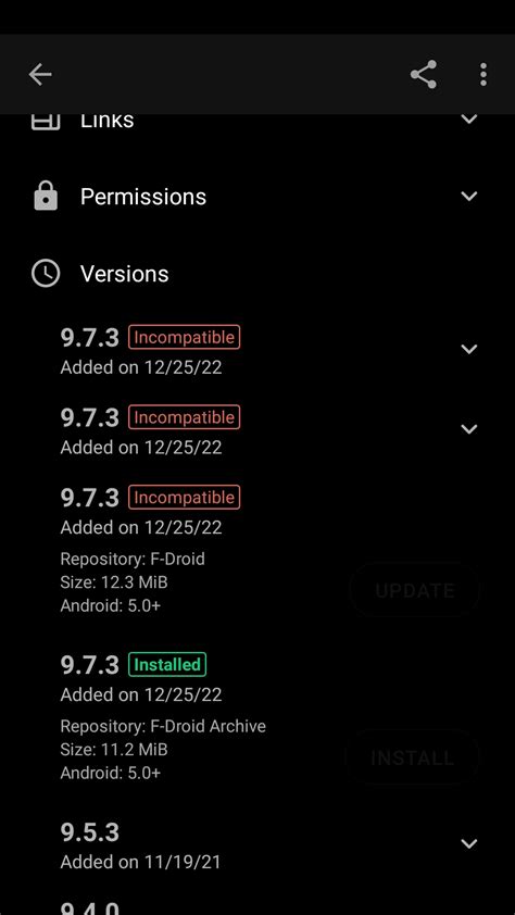 F Droid Versions Messed Up · Issue 745 · Lesspasslesspass · Github