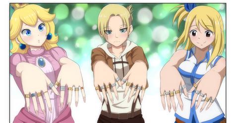 Footfetish Thedarkmangaka Peach Commission Peach X Lucy X Annie