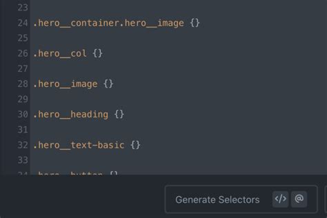 autogenerate your css declarations advanced themer