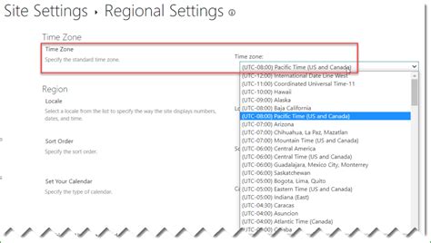 SharePoint Online Regional Settings Change SharePoint Site Time Zone And Language At Site And
