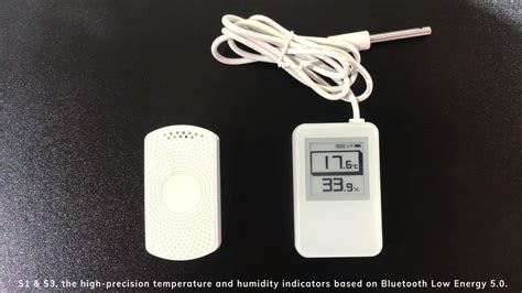 Wireless Ble Temperature Humidity Sensor Bluetooth Temperature Sensor With Probe Buy Bluetooth