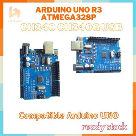 Jual Arduino Uno R3 Atmega328p Ch340 Ch340g Usb Compatible Arduino Uno Kota Semarang Lumiax