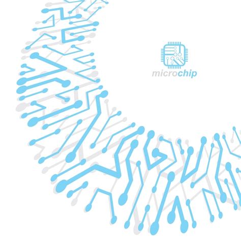 Premium Vector Vector Abstract Technology Illustration With Circuit Board High Tech Digital